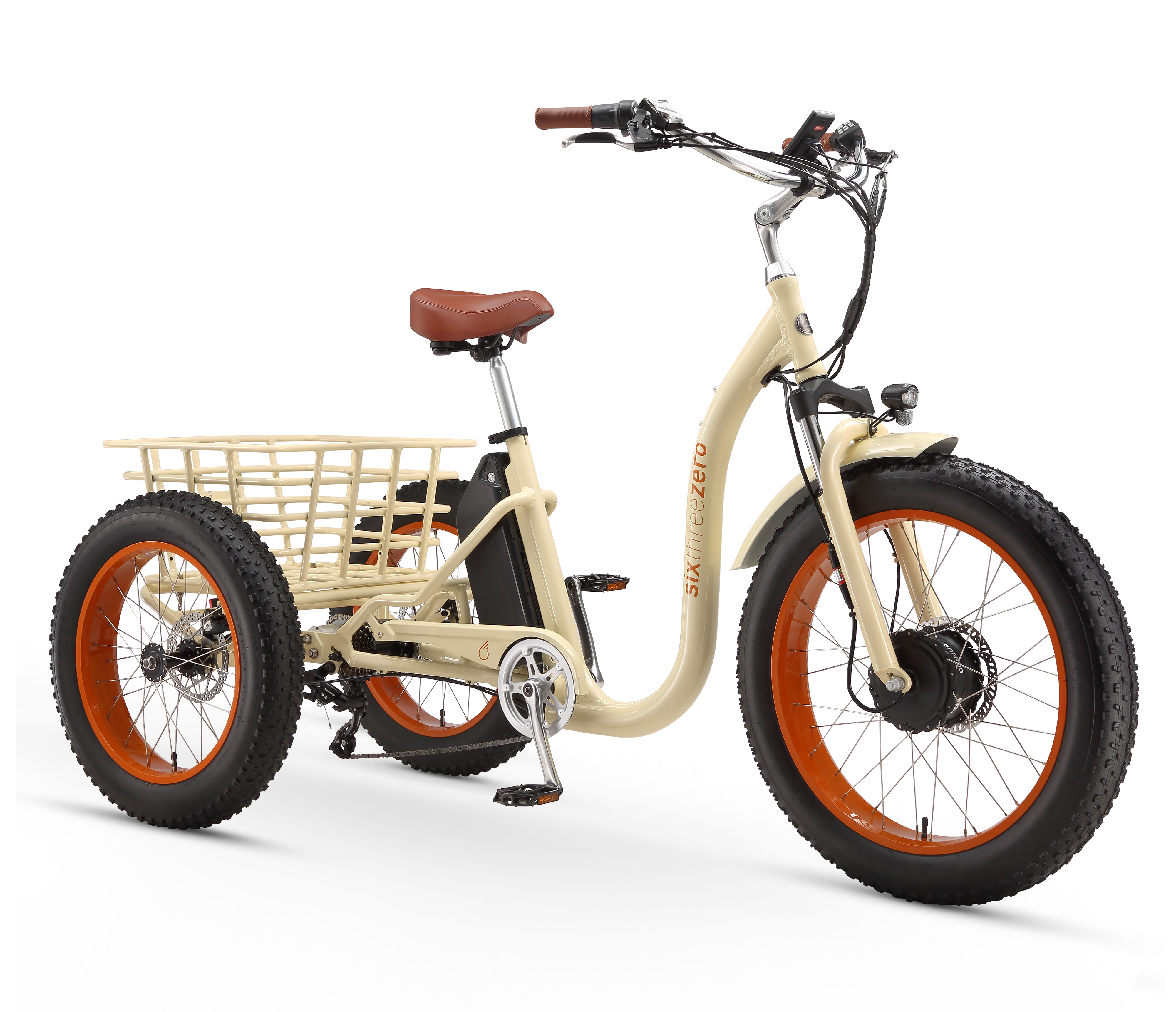 Simple Step Thru Fat Tire 3 Wheel Electric Bike for Adults | Three ...
