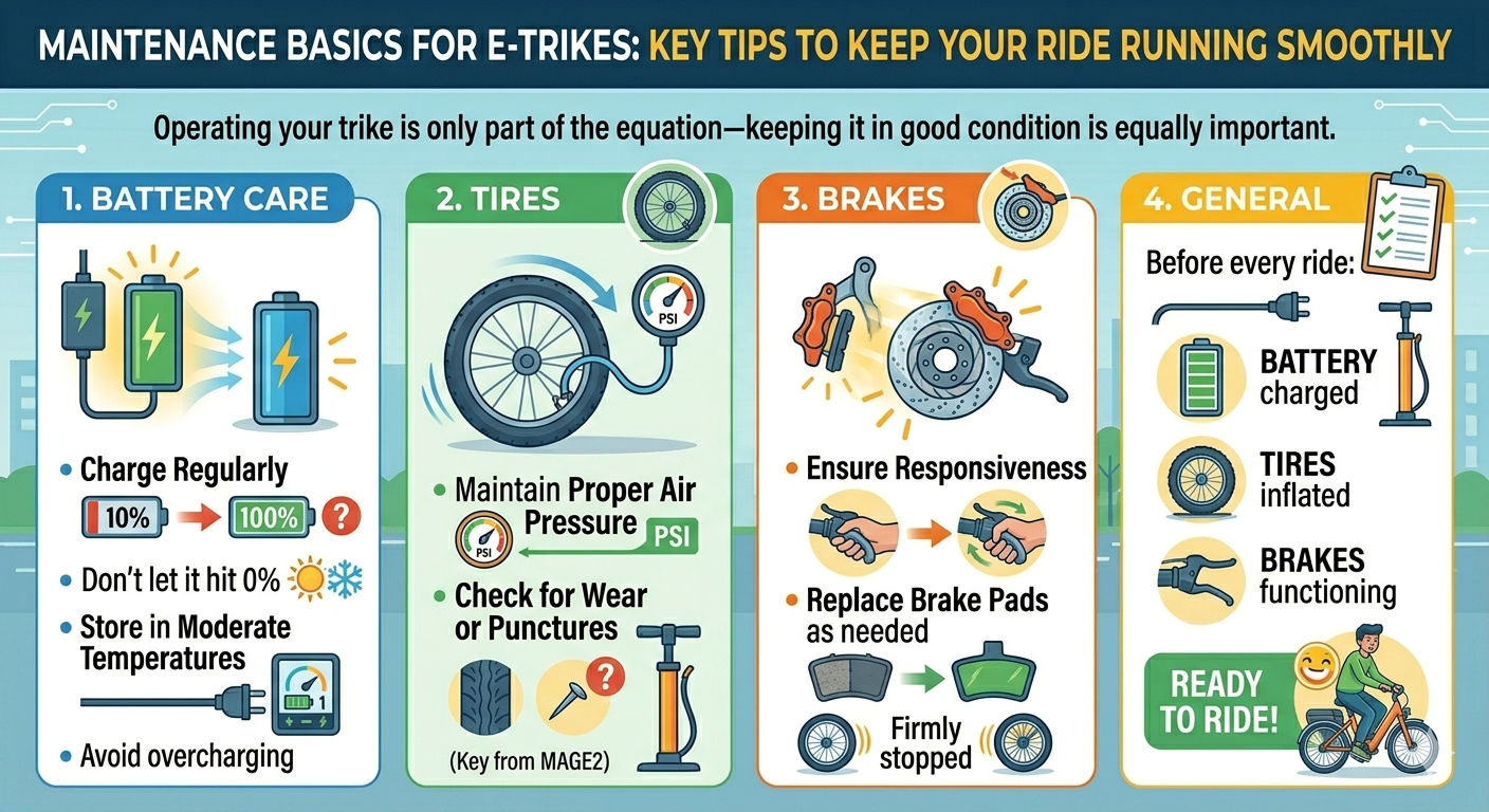 How to Operate an Electric Tricycle: Step-by-Step Beginner Guide to ...