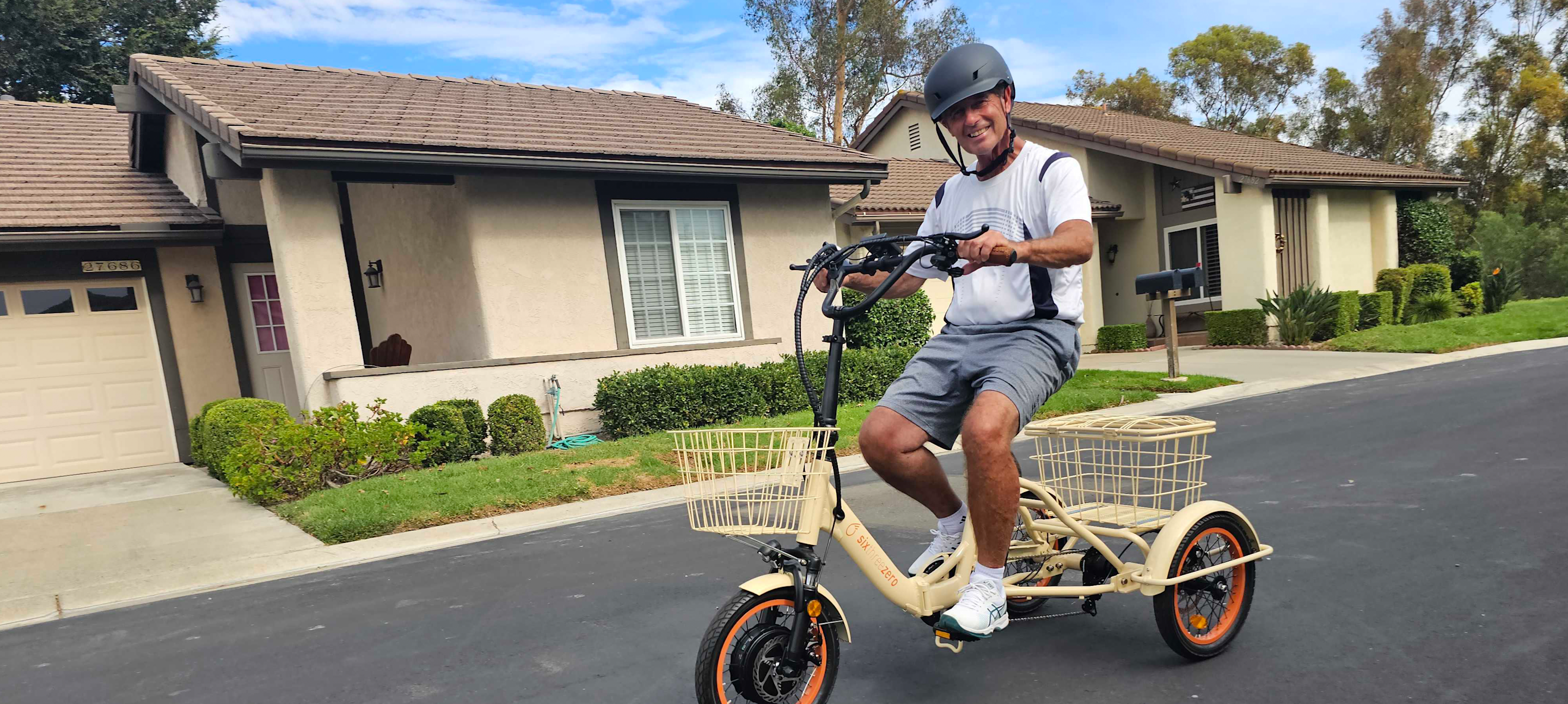 EZ Transit Folding Electric Trike | Foldable E Trike for Adults