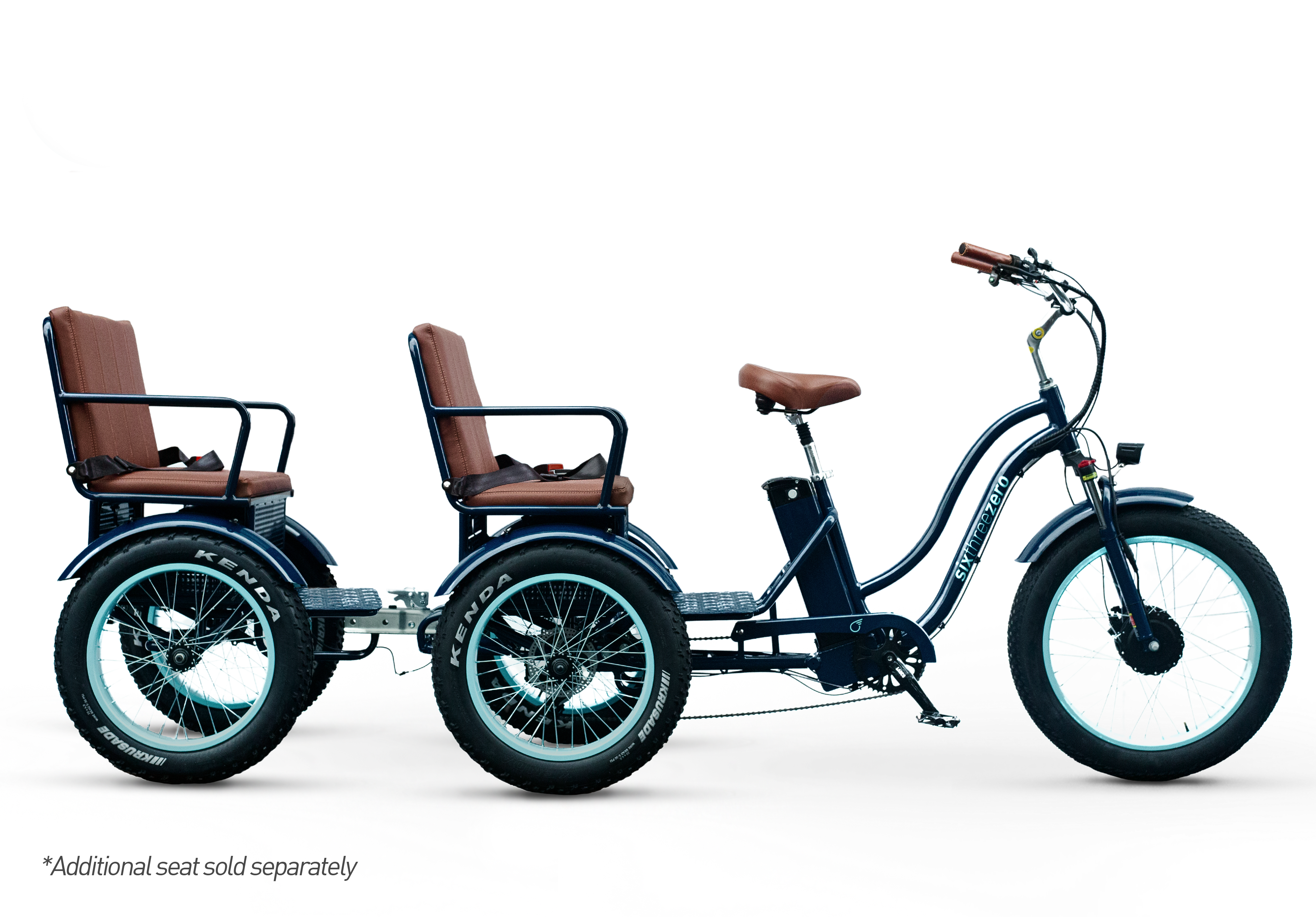 Sixthreezero EVRYjourney Electric Bike Rickshaw| ETrike With Passenger Seat