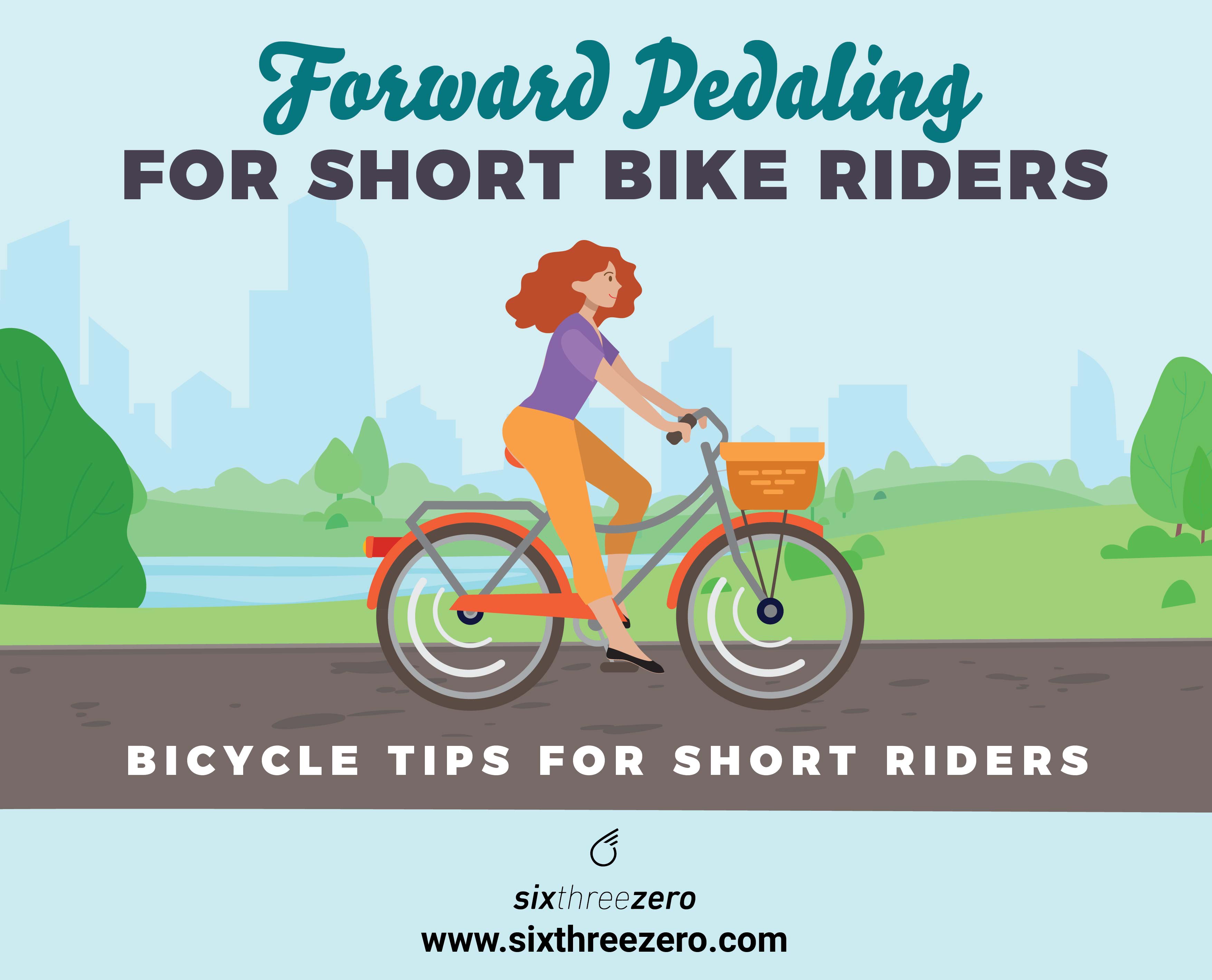 FORWARD PEDALING For SHORT Bike Riders | Bicycle Tips for SHORT RIDERS