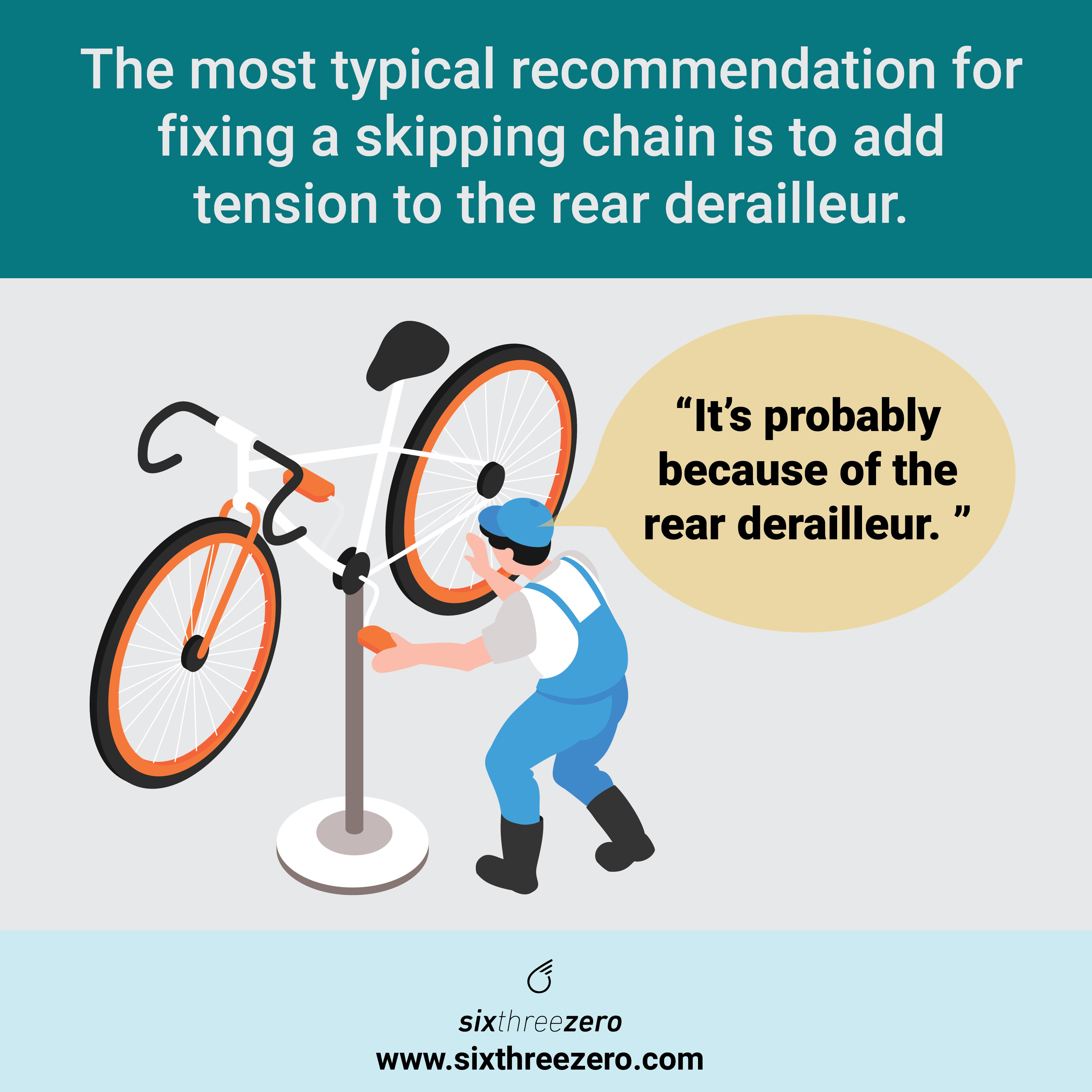 How To Fix A Skipping Bike Chain - Why Is My Bicycle Chain Skipping ...