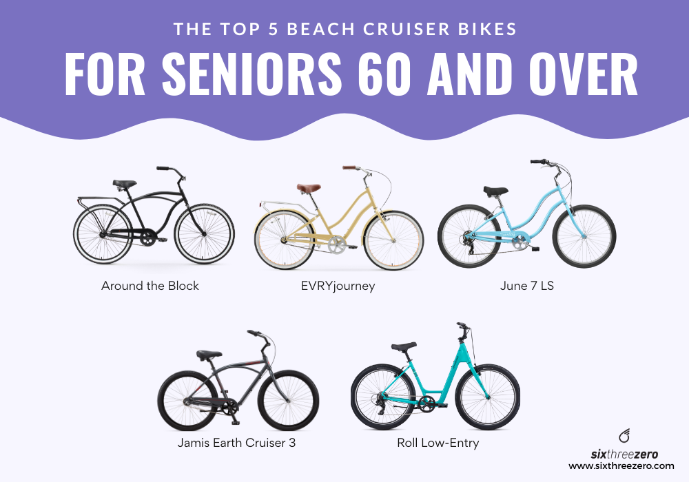 Top 5 Beach Cruisers for Seniors Over 60 - Comfortable and Stylish ...