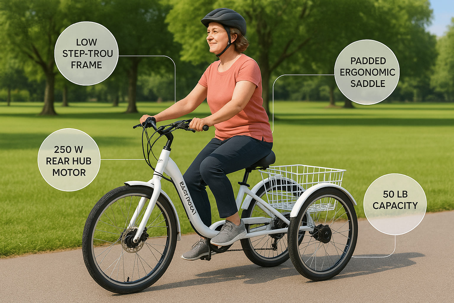 Best Low Step-Through Electric Trikes: Easy Mount Options