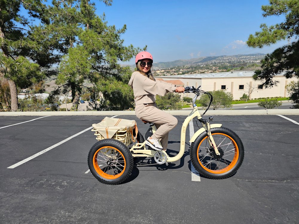 Fat Tire Electric Trike Agility and Stability Test - Insanely Stable ...