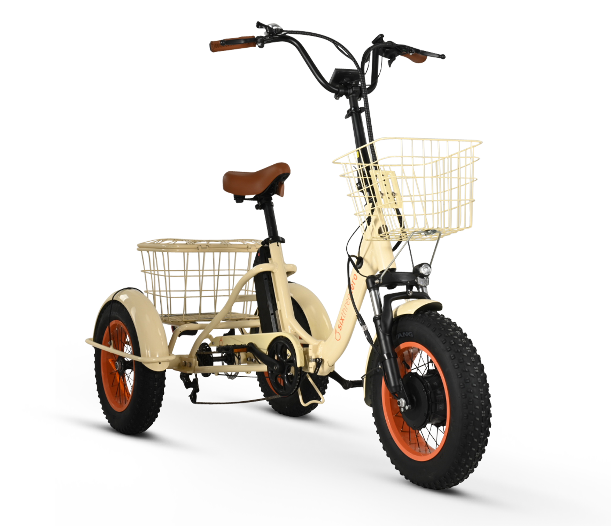 Fat Tire Folding Electric Trike | Foldable Fat Tire E Trike for Adults