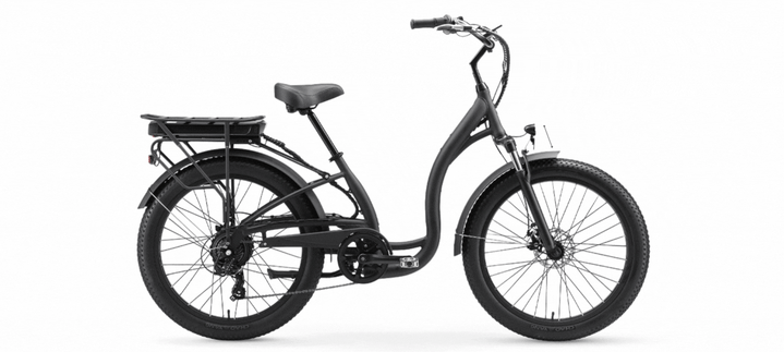 Sixthreezero Hybrid Electric Bike With Pedal Assist 26 Inch 500W 7 ...