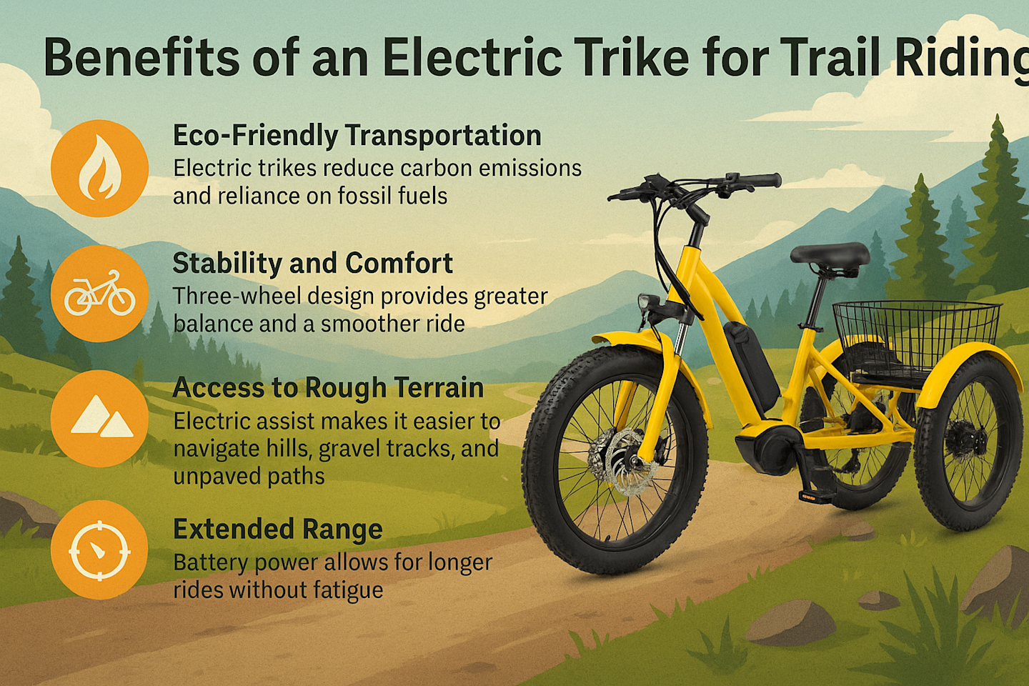 The Ultimate Guide to Electric Trail Trikes: Ride Farther, Ride Smarter