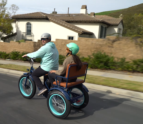 Must-See 3-Wheel Bike for Adults | The Ultimate Two-Seater Electric Trike