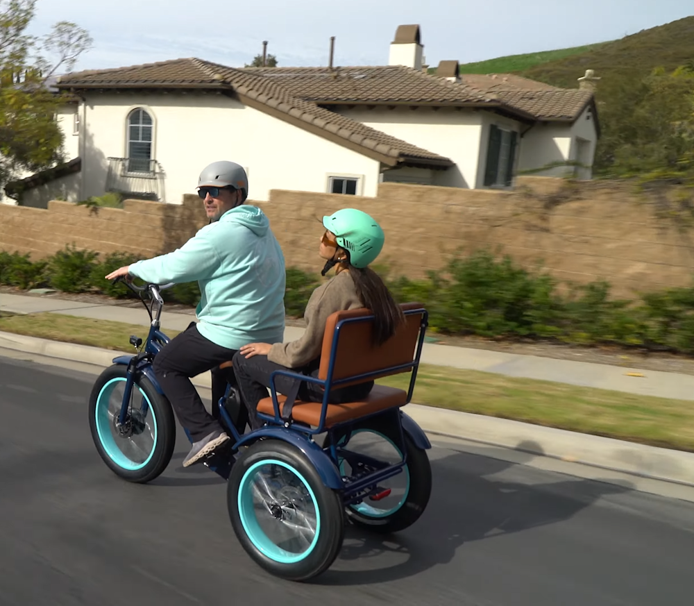 Must-See 3-Wheel Bike for Adults | The Ultimate Two-Seater Electric Trike