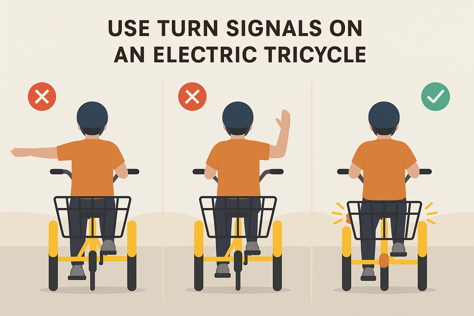 The Safety Power of Turn Signals on Electric Tricycles