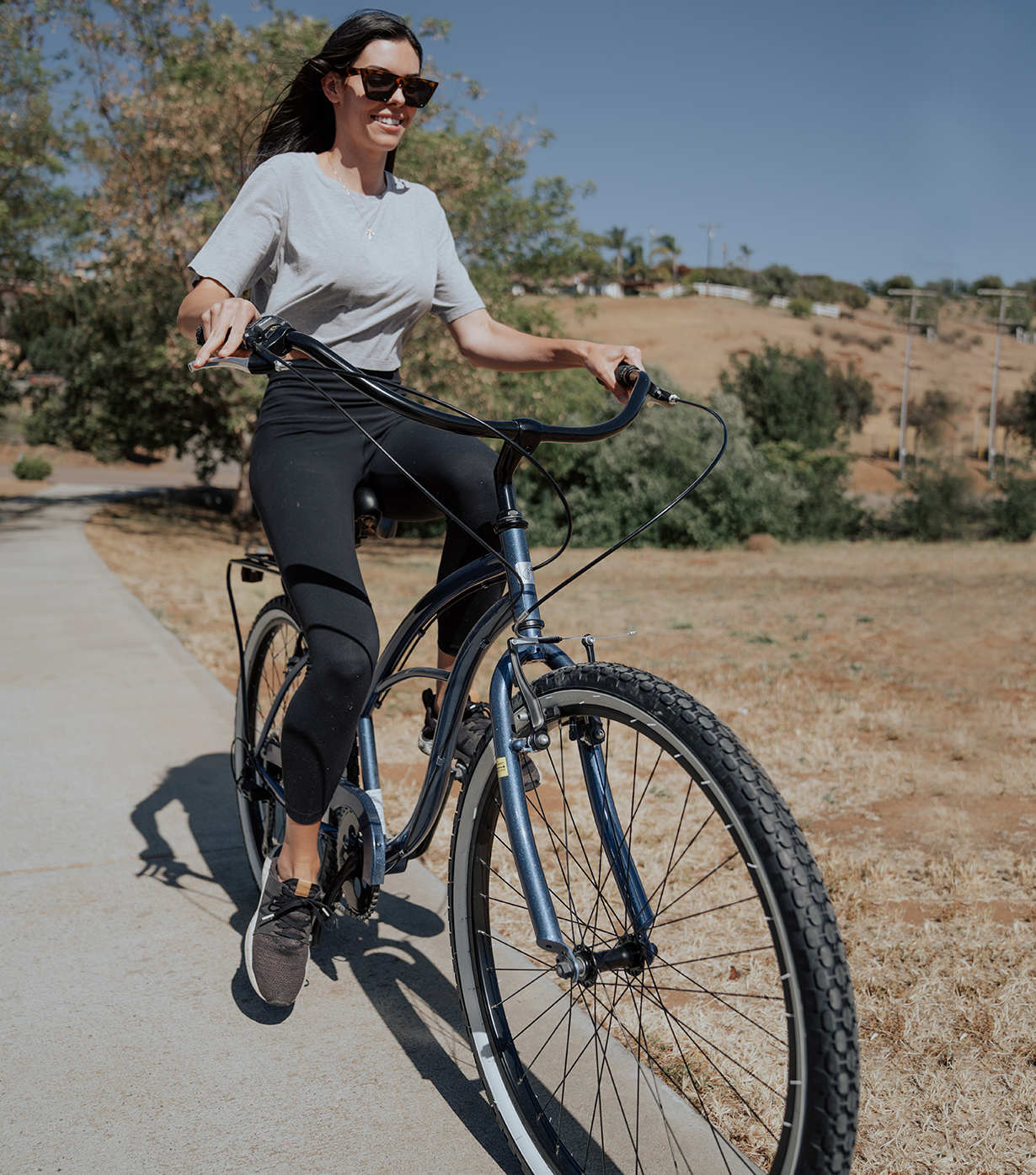 Women's Sixthreezero Around The Block Beach Cruiser Bike - Ladies Navy ...