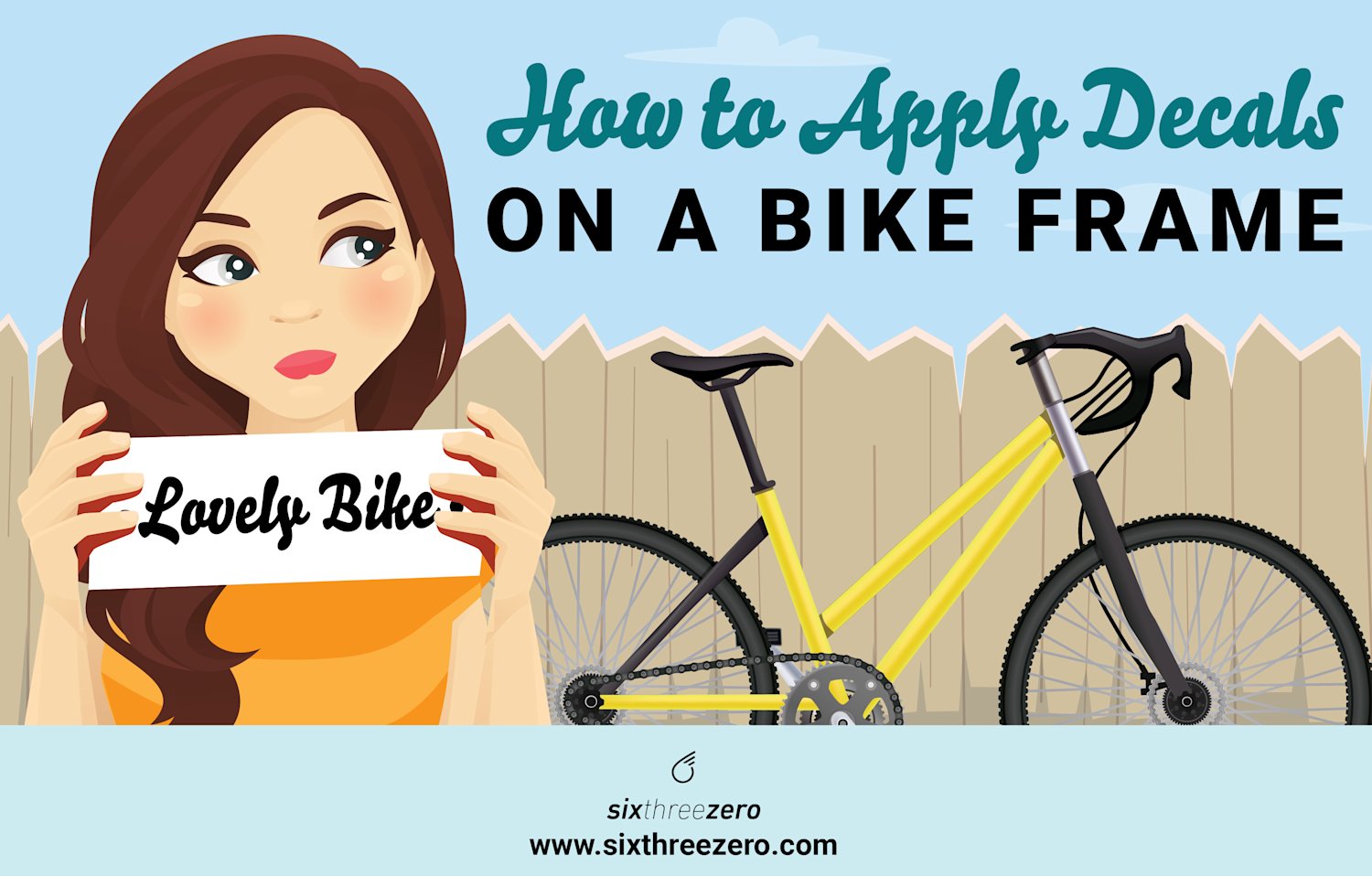 How to Apply Decals to A Bike Frame