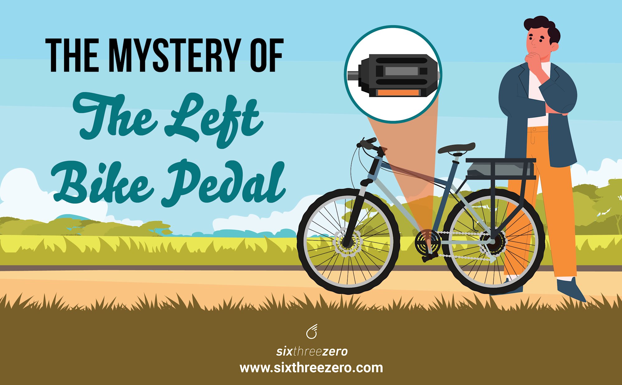 The MYSTERY of the LEFT BIKE PEDAL