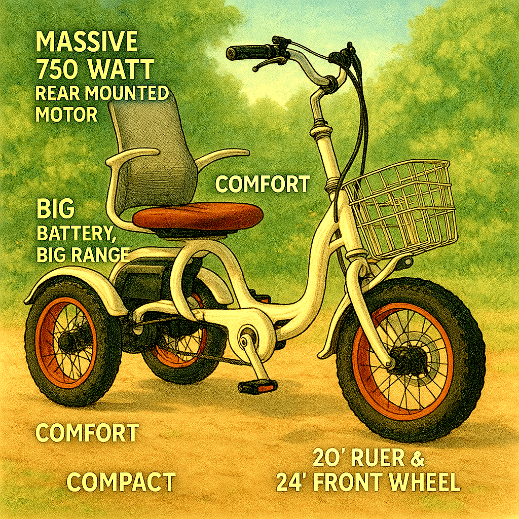 Shock-Absorbing E-Trikes: Why Suspension Matters for Comfort and Safety