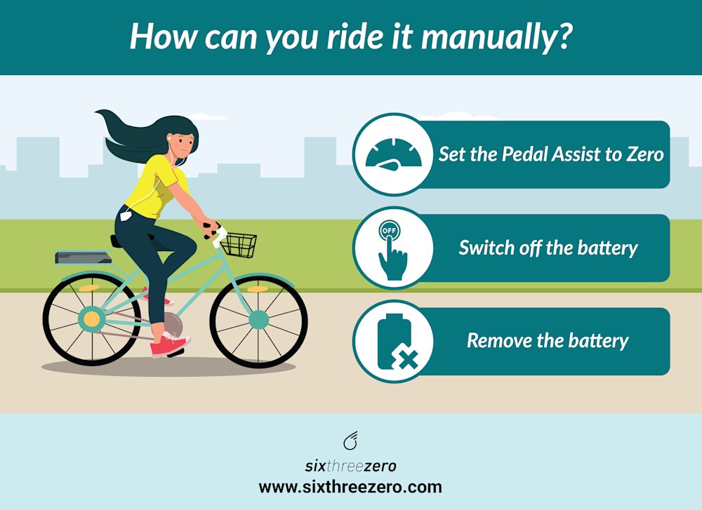 How to Ride an E-Bike Manually: Essential Electric Bike Basics for ...