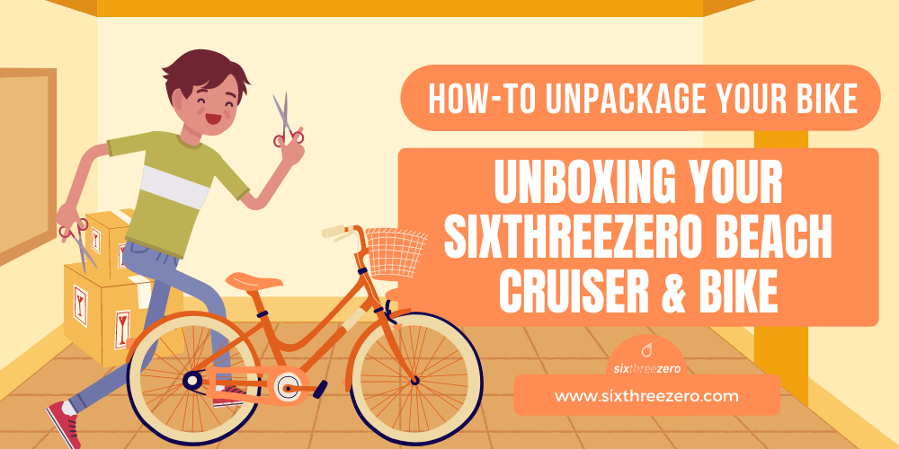 Unboxing a sixthreezero beach cruiser bike