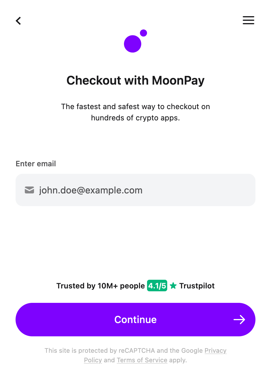 Convert crypto to fiat with MoonPay - MoonPay