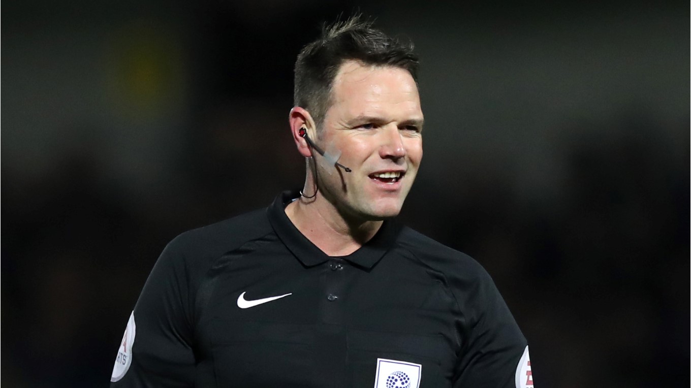 James Linington to take charge at Vicarage Road on Tuesday night ...