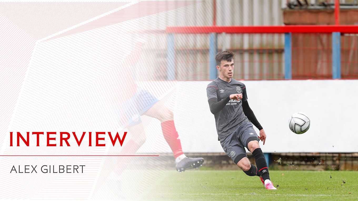 Alex Gilbert: "It was a good test" | Brentford FC