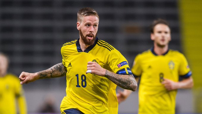 Pontus plays for Sweden in Nations League defeat | Brentford FC