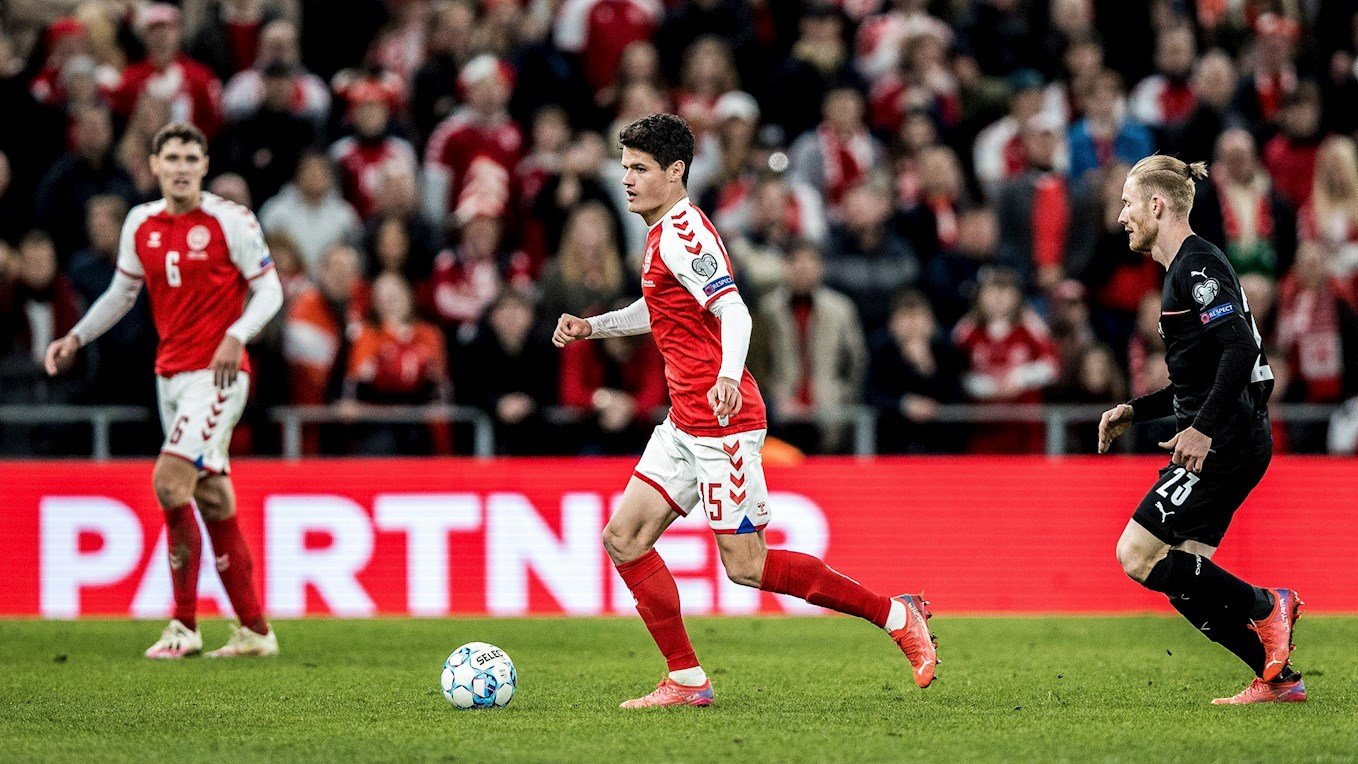 International milestone for Christian Nørgaard | Brentford FC