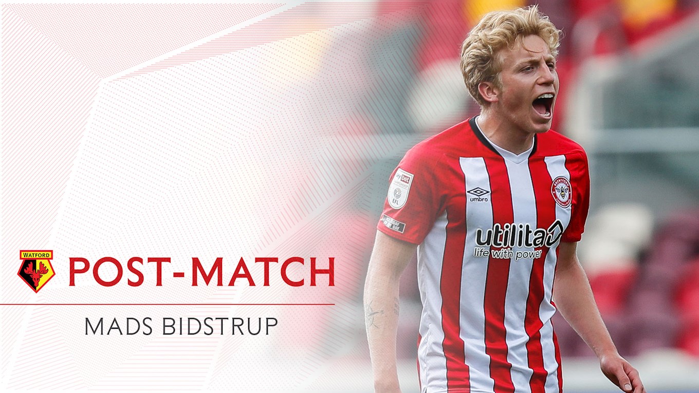 Bidstrup: "It was a really good game" | Brentford FC