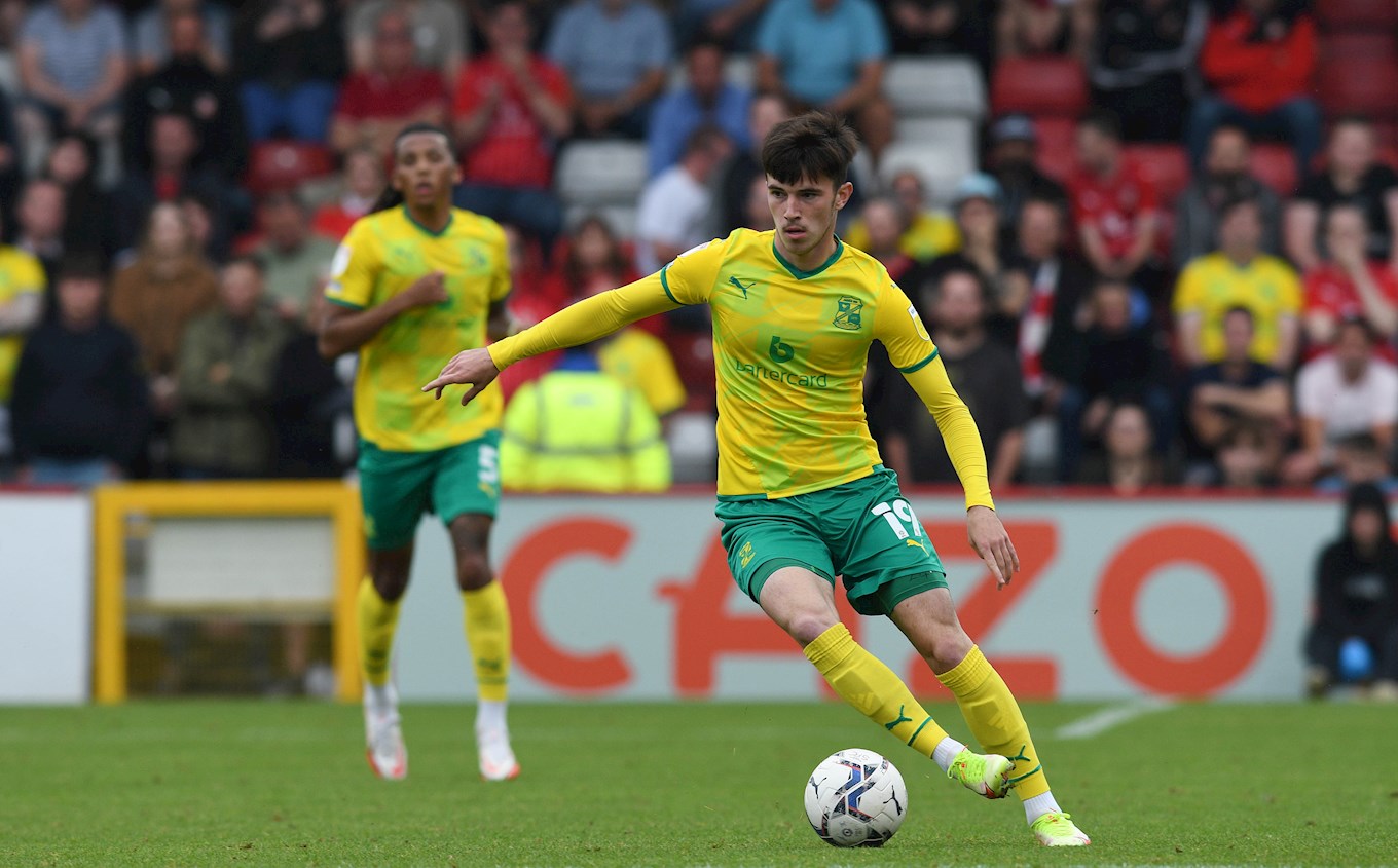 Alex Gilbert makes Swindon debut | Brentford FC