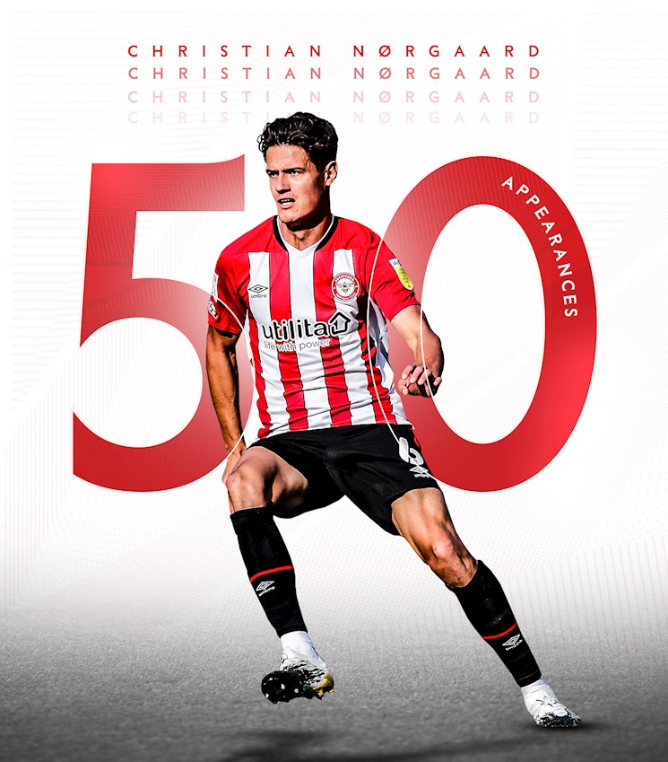 Watch: Christian Nørgaard | 50 Games as a Brentford player | Brentford FC