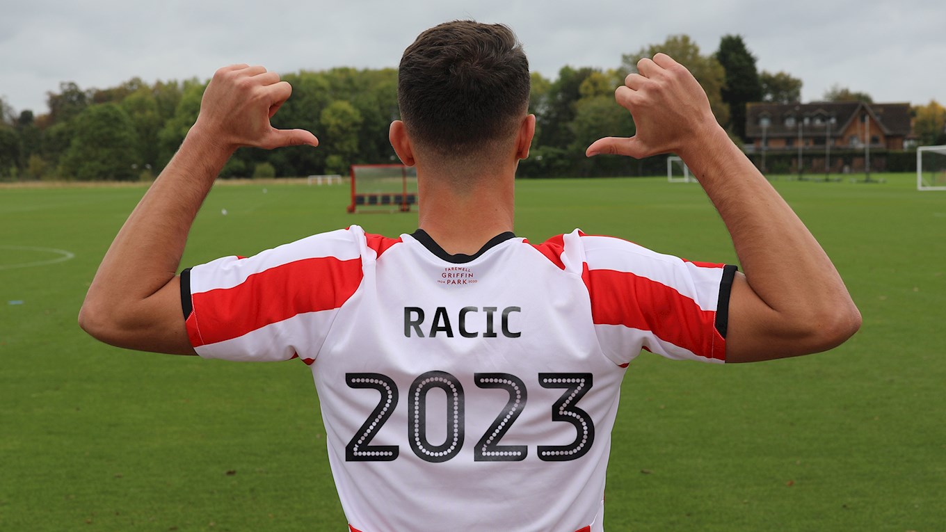 Luka Racic pens new long-term deal | Brentford FC