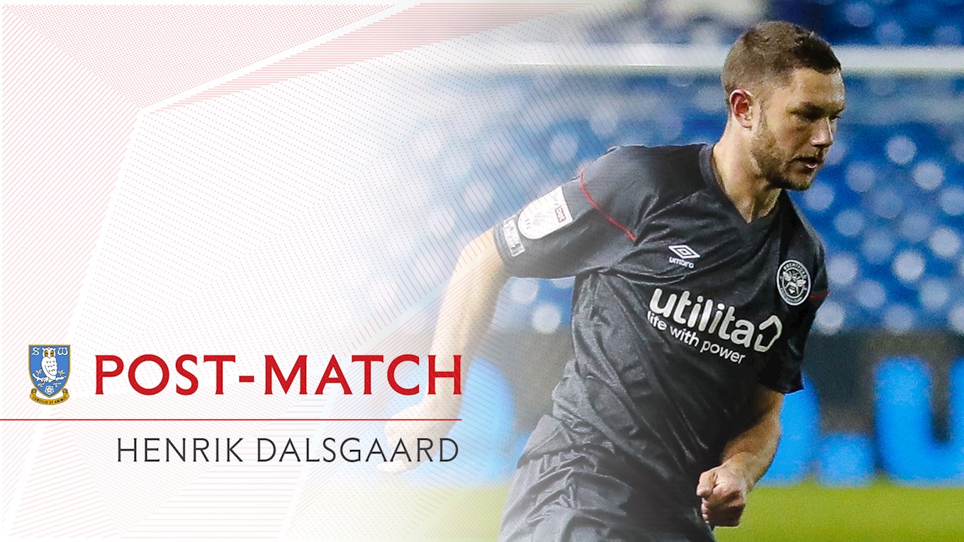 Dalsgaard: "We fought really, really well" | Brentford FC