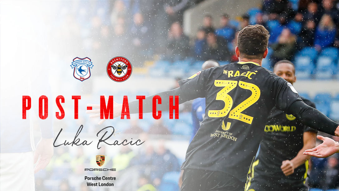Luka Racic: 'I finally got my first goal, it felt good' | Brentford FC