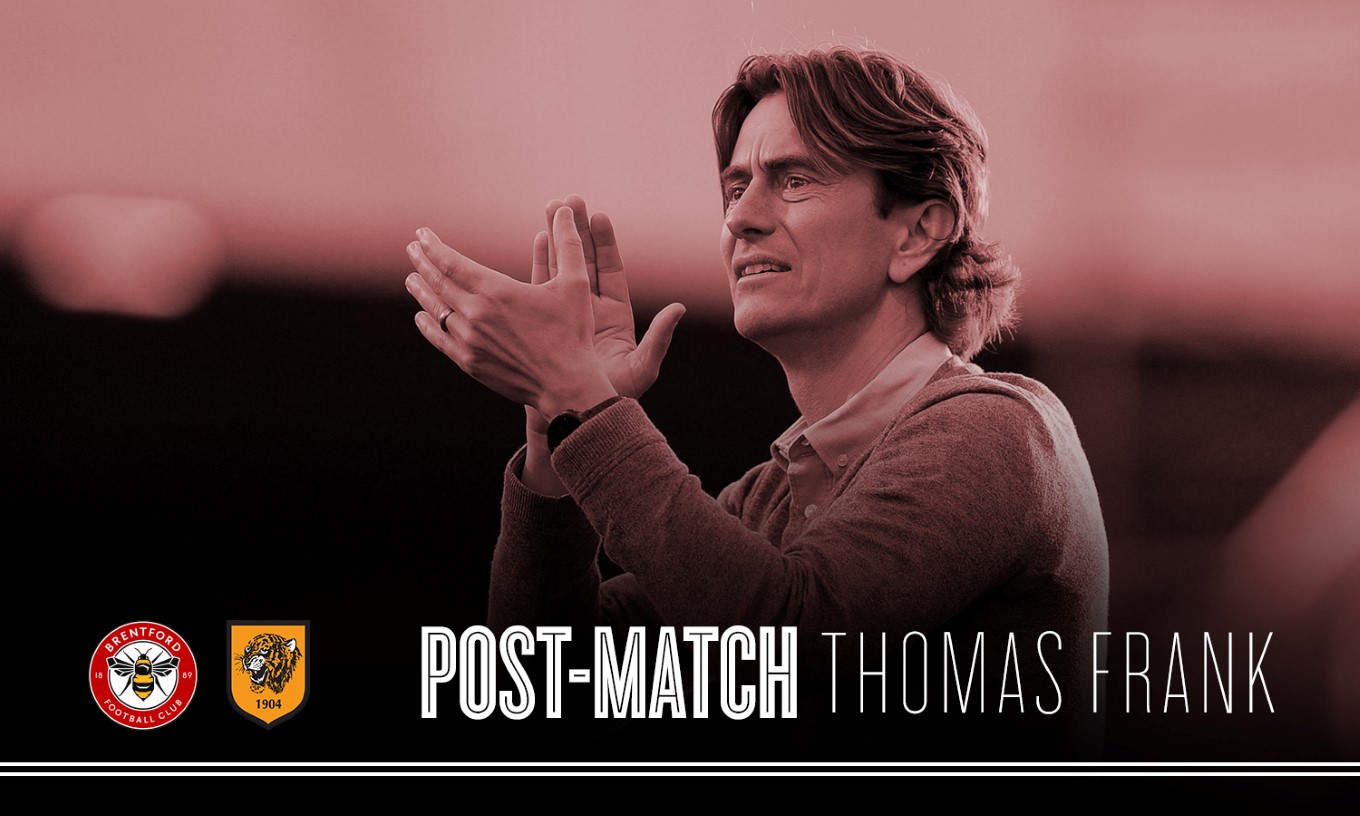 Watch: Thomas Frank on five-goal victory over Tigers | Brentford FC