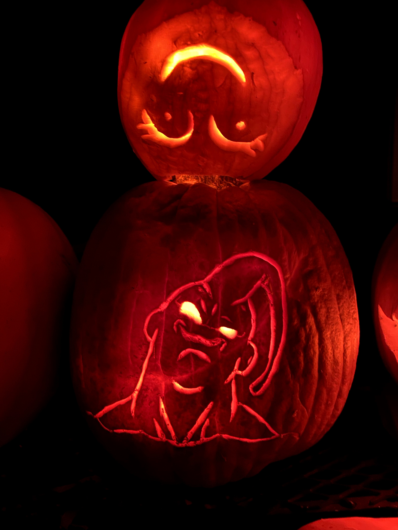 Super Buu Pumpkin Carving | Utah Pumpkins