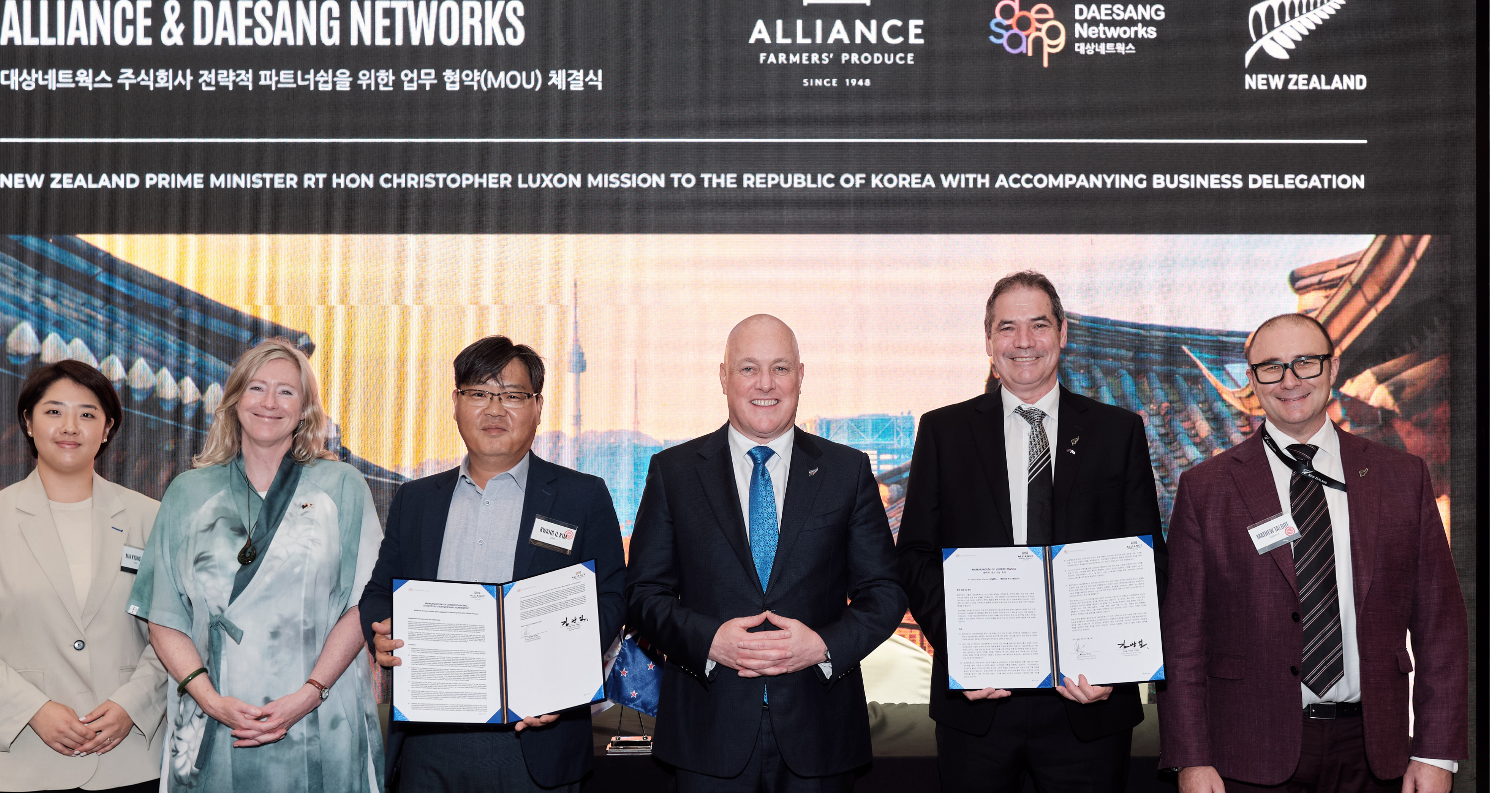 NZ’s food and beverage takes centre stage in Korea