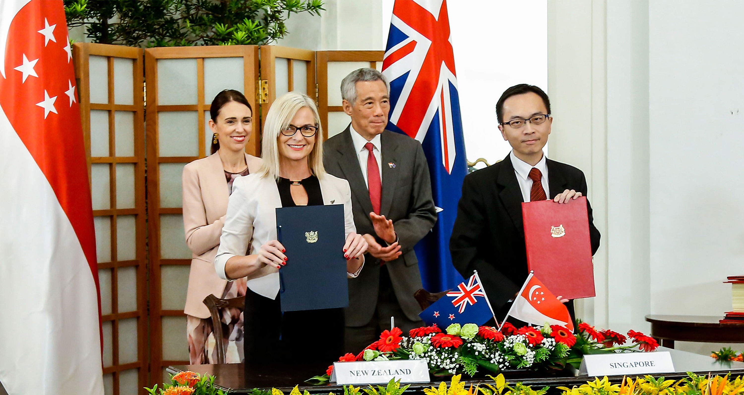 New bilateral partnership between Singapore and New Zealand