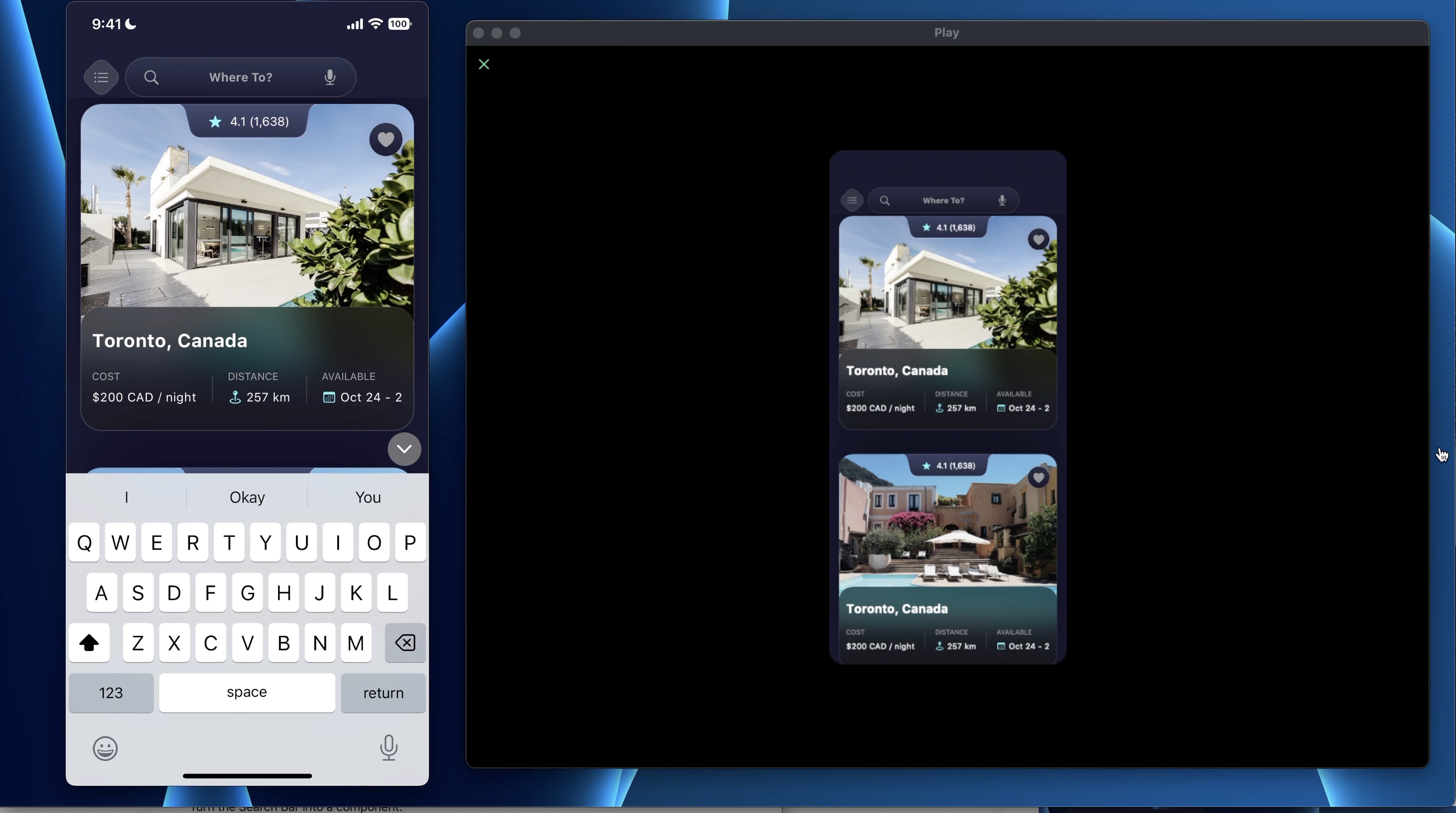Custom Search Bar And Segmented Control Design And Prototype An App With Play Designcode