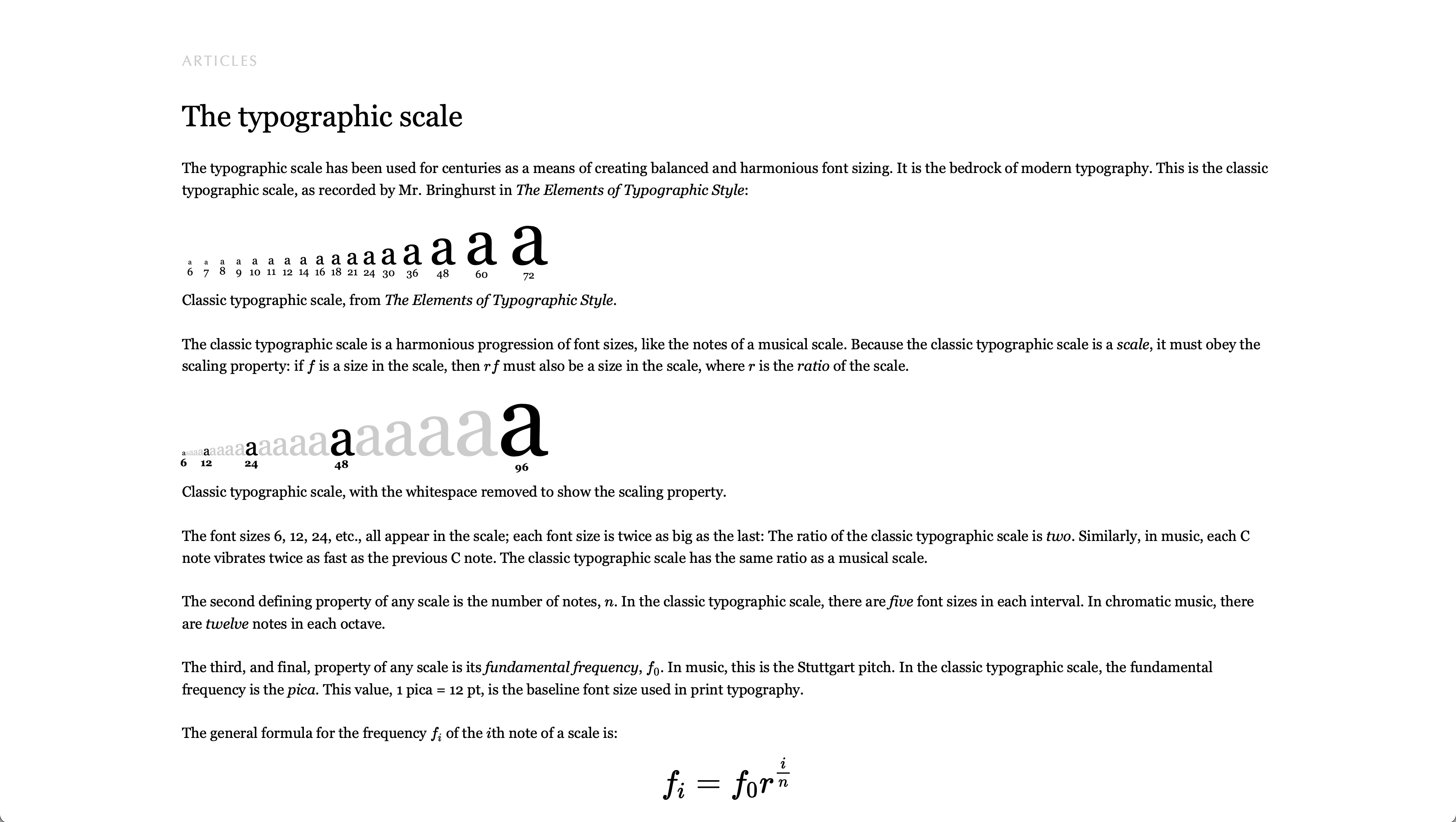 Typographic Scales - UI Design Handbook - Design+Code