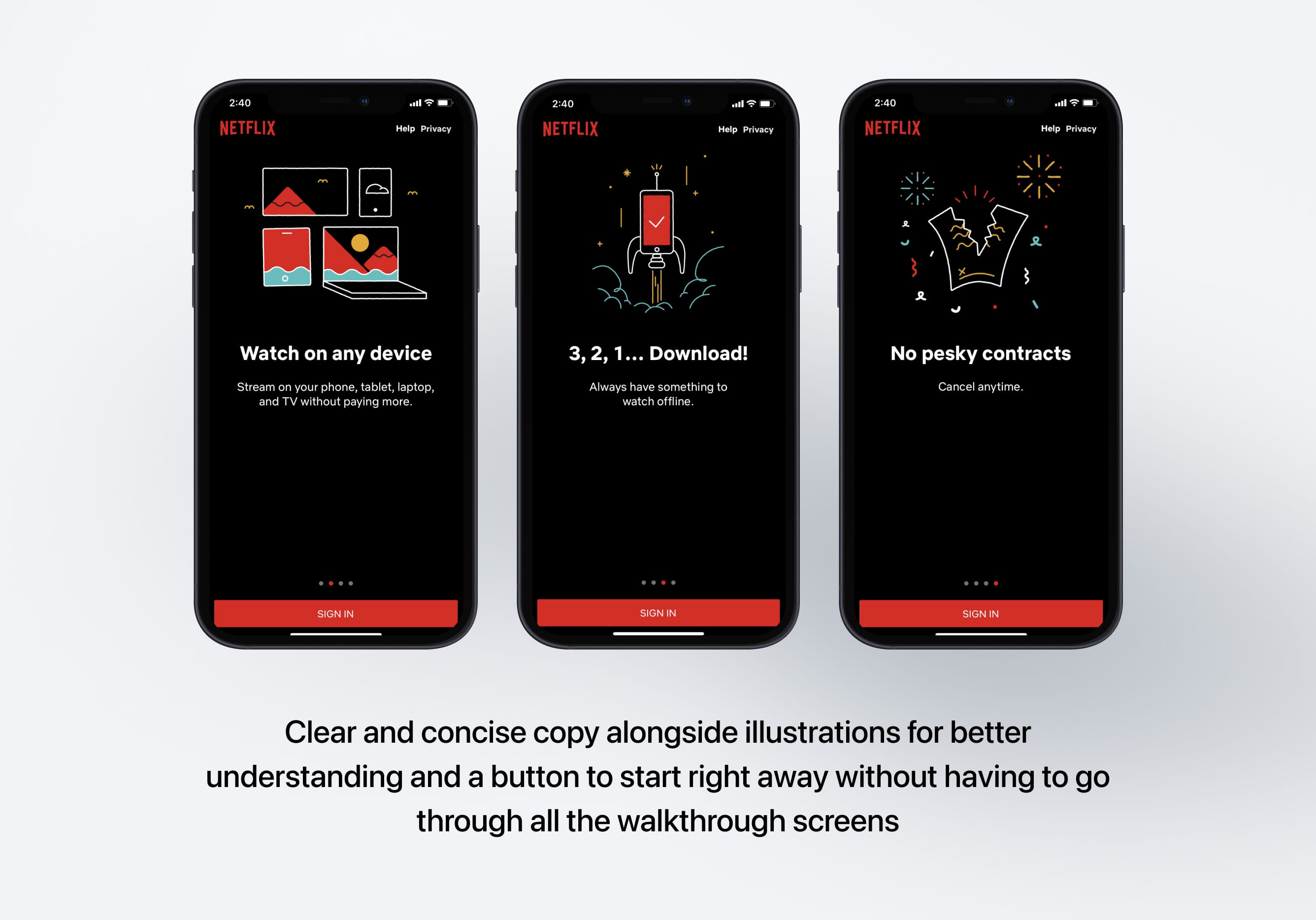 Onboarding - iOS Design Handbook - Design+Code