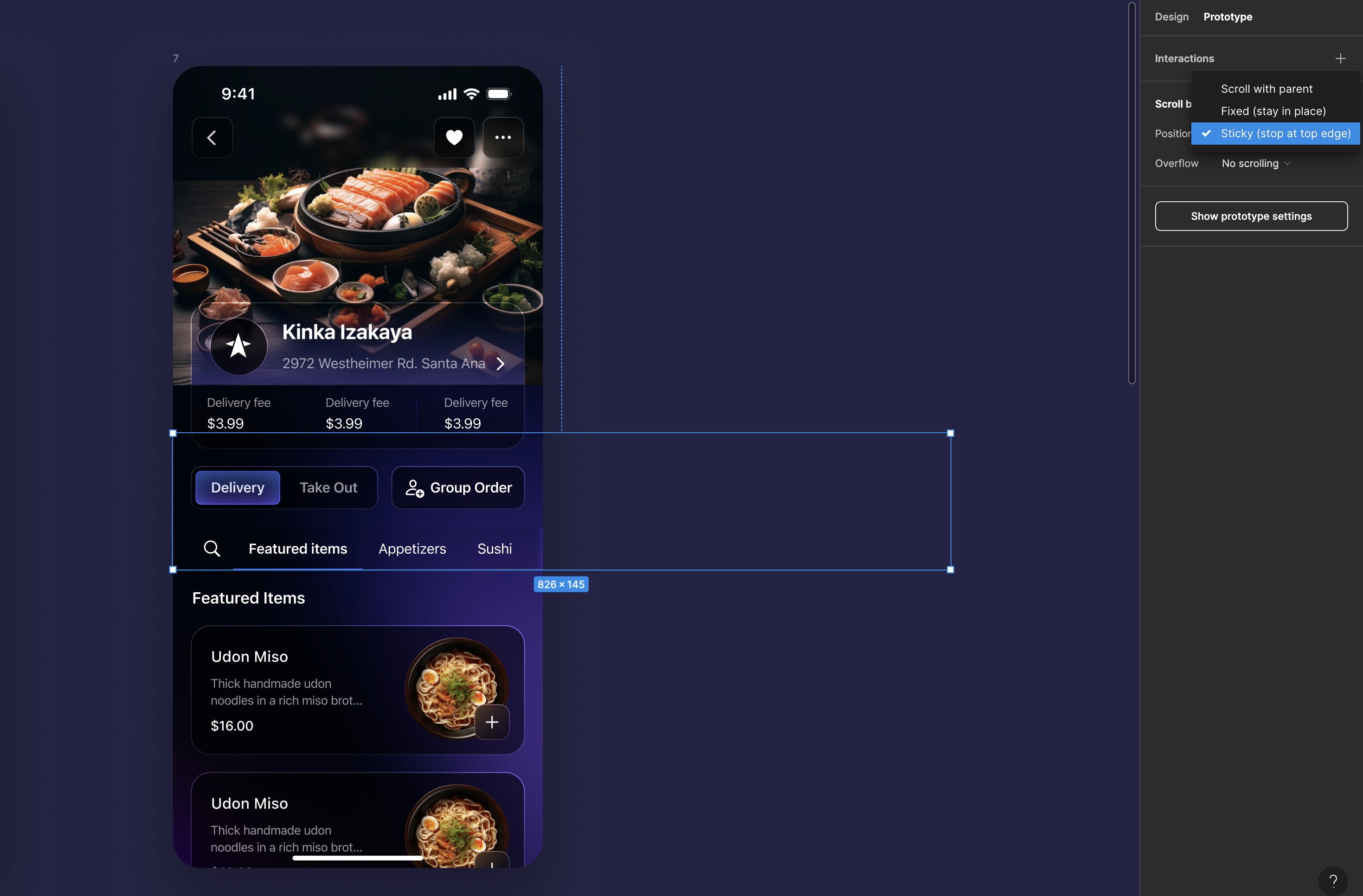 Animation, Sticky Scroll and Overlay - UI UX Design with Mobbin and Figma - Design+Code