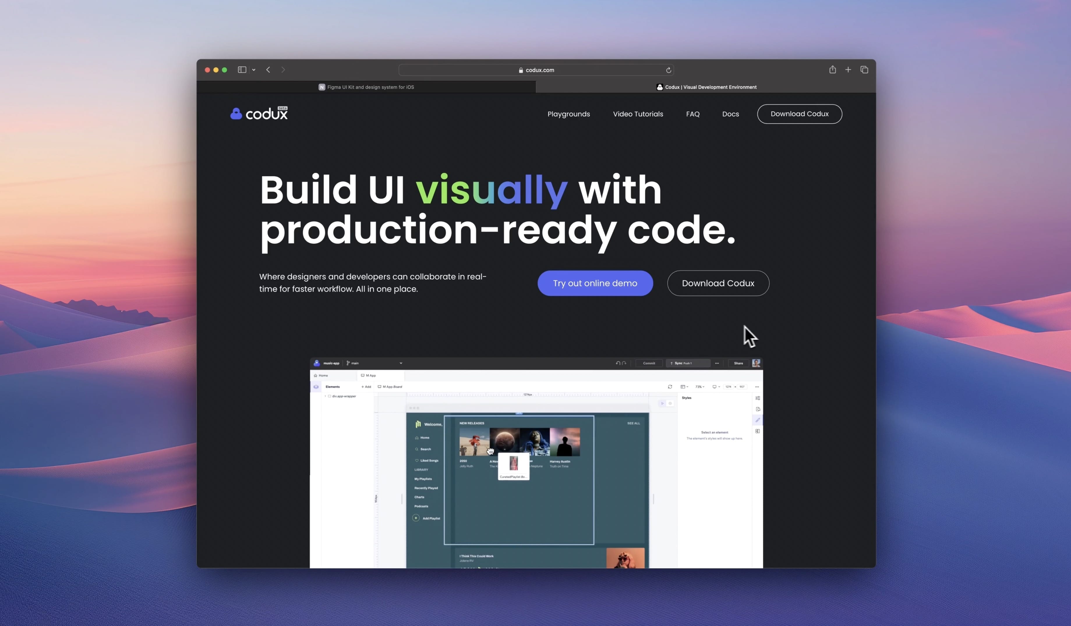 React Course for Designers with Codux - Build a React Site from Figma to Codux - Design+Code