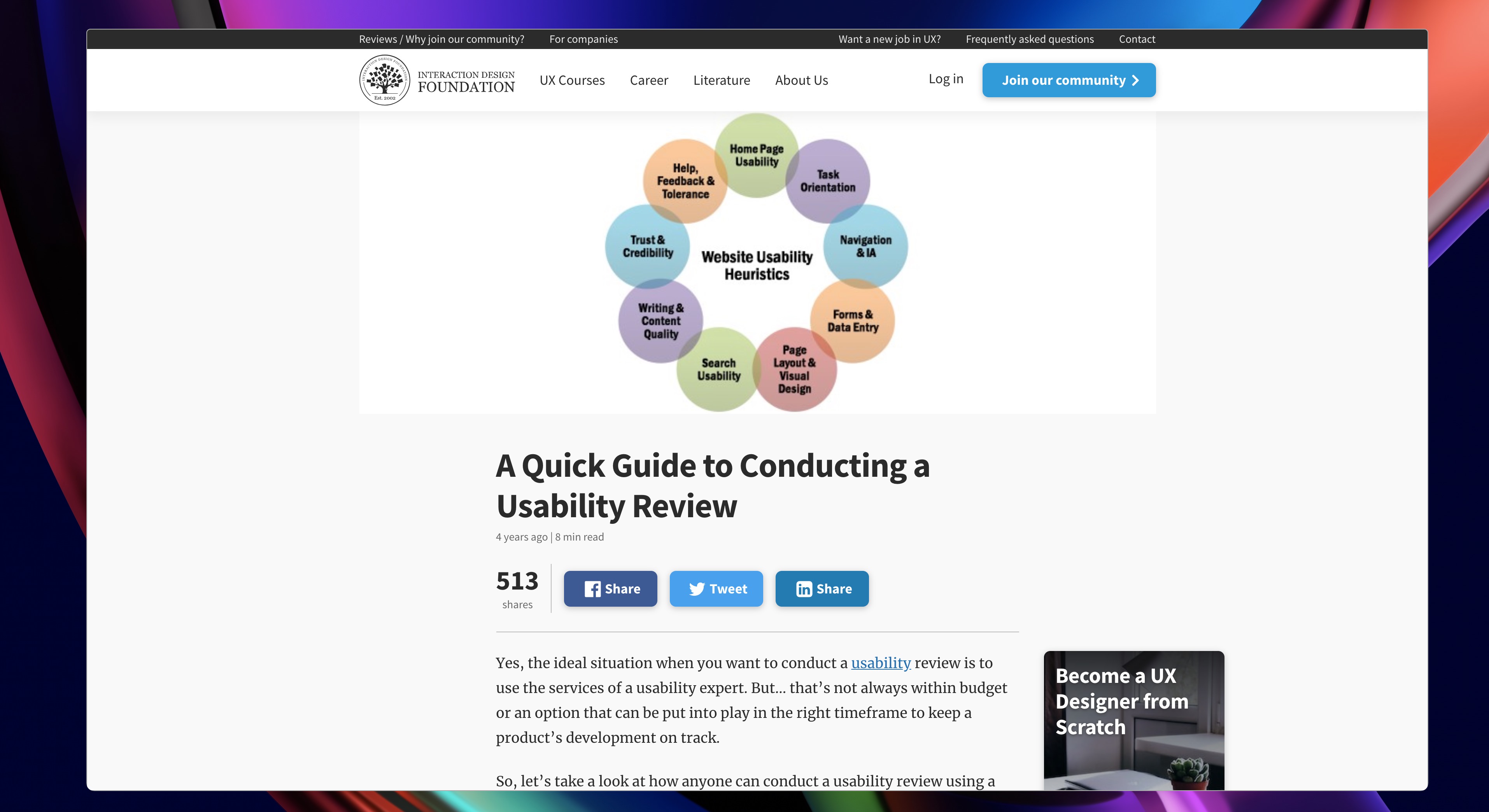 Usability Review - UX Design Handbook - Design+Code