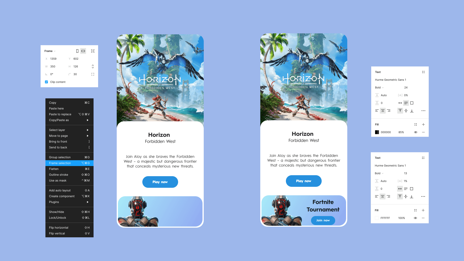 Gaming App for Android Part 1 - Screen 1 - UI Design Android Apps in ...