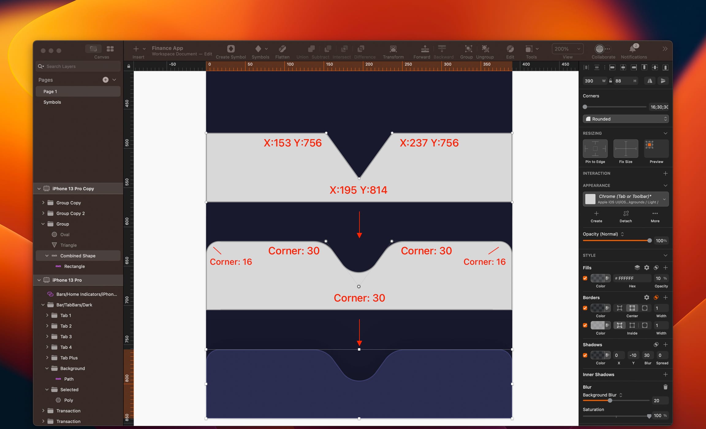 Colors And Gradients Ui Design For Ios 16 In Sketch Design Code