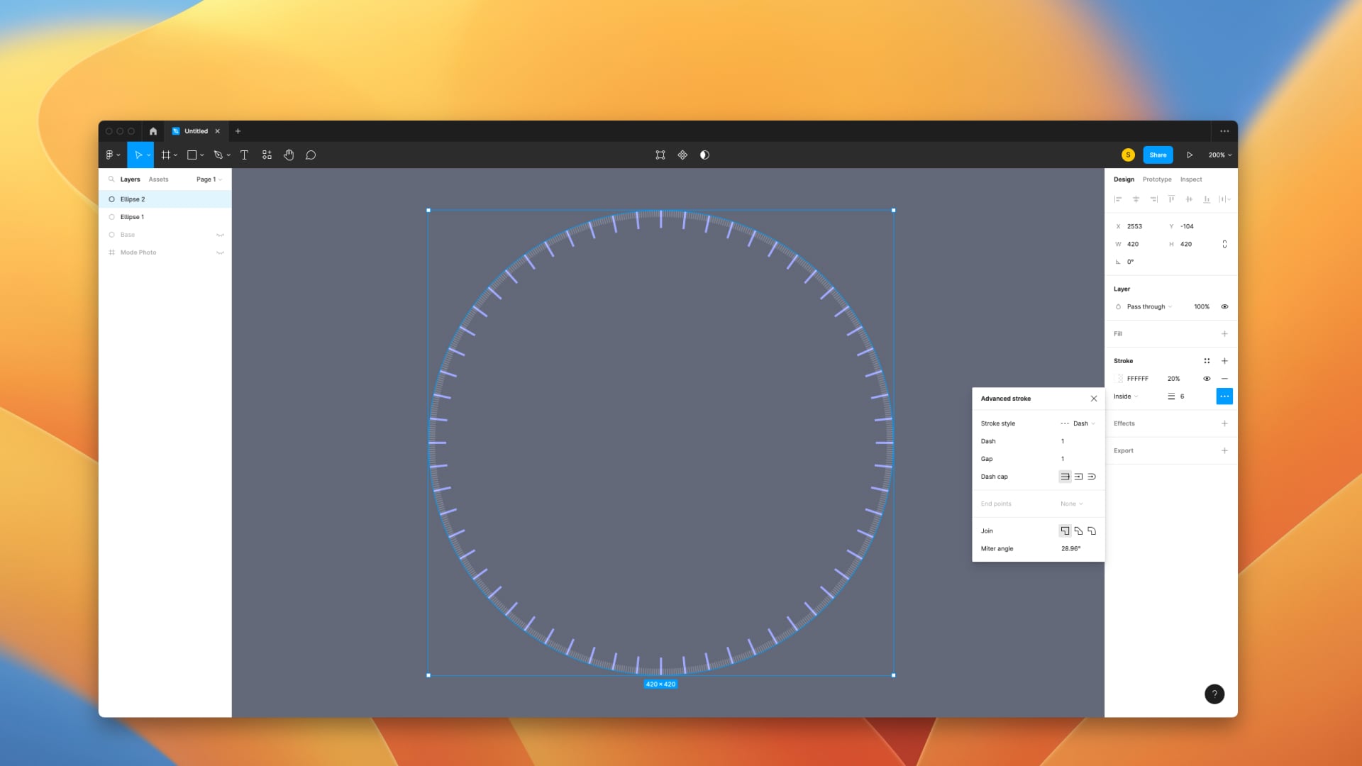 Circular Lines Advanced Stroke - Figma Handbook - Design+Code