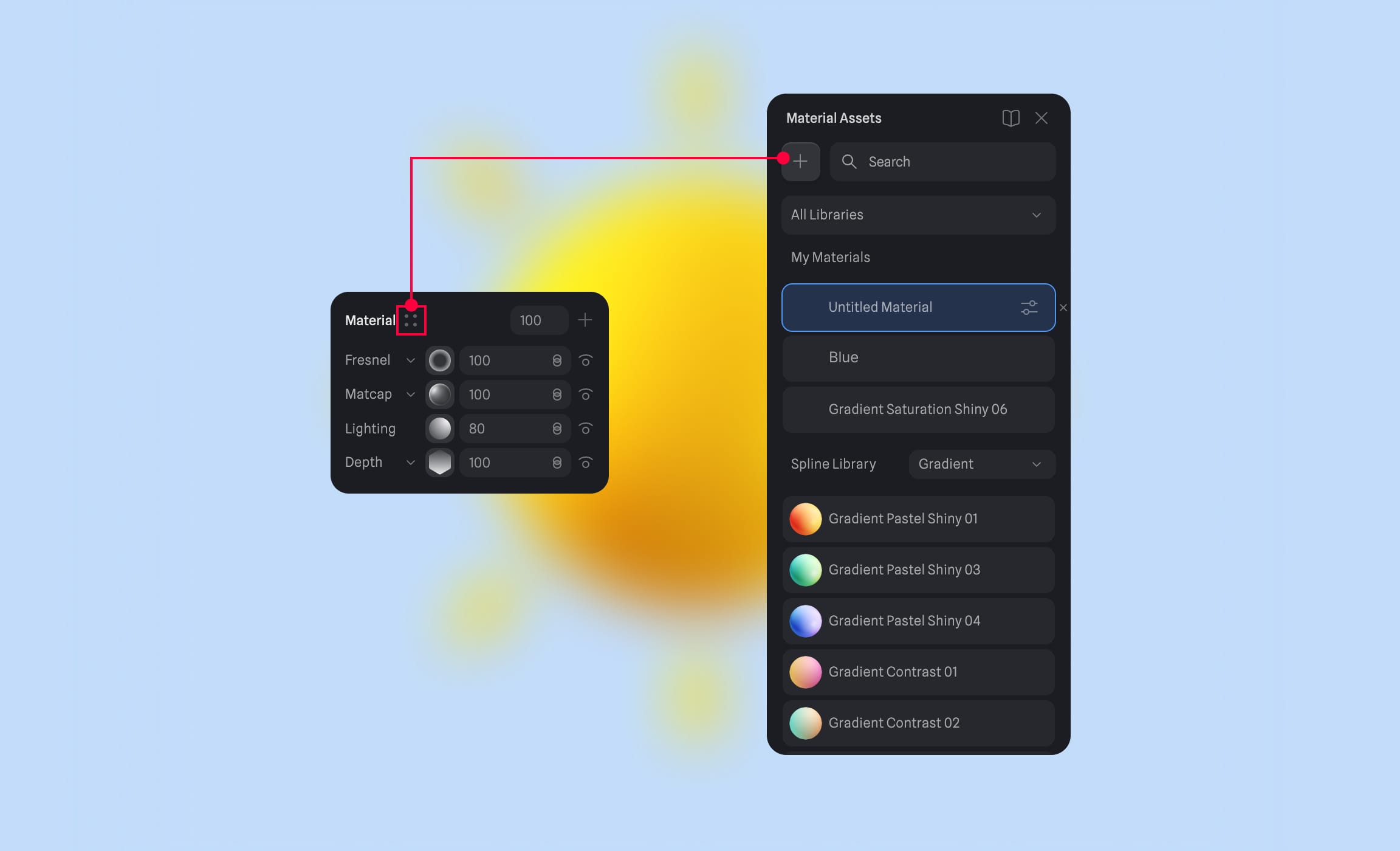 Weather Icon and Sculpting - 3D UI Interactive Web Design with Spline - Design+Code