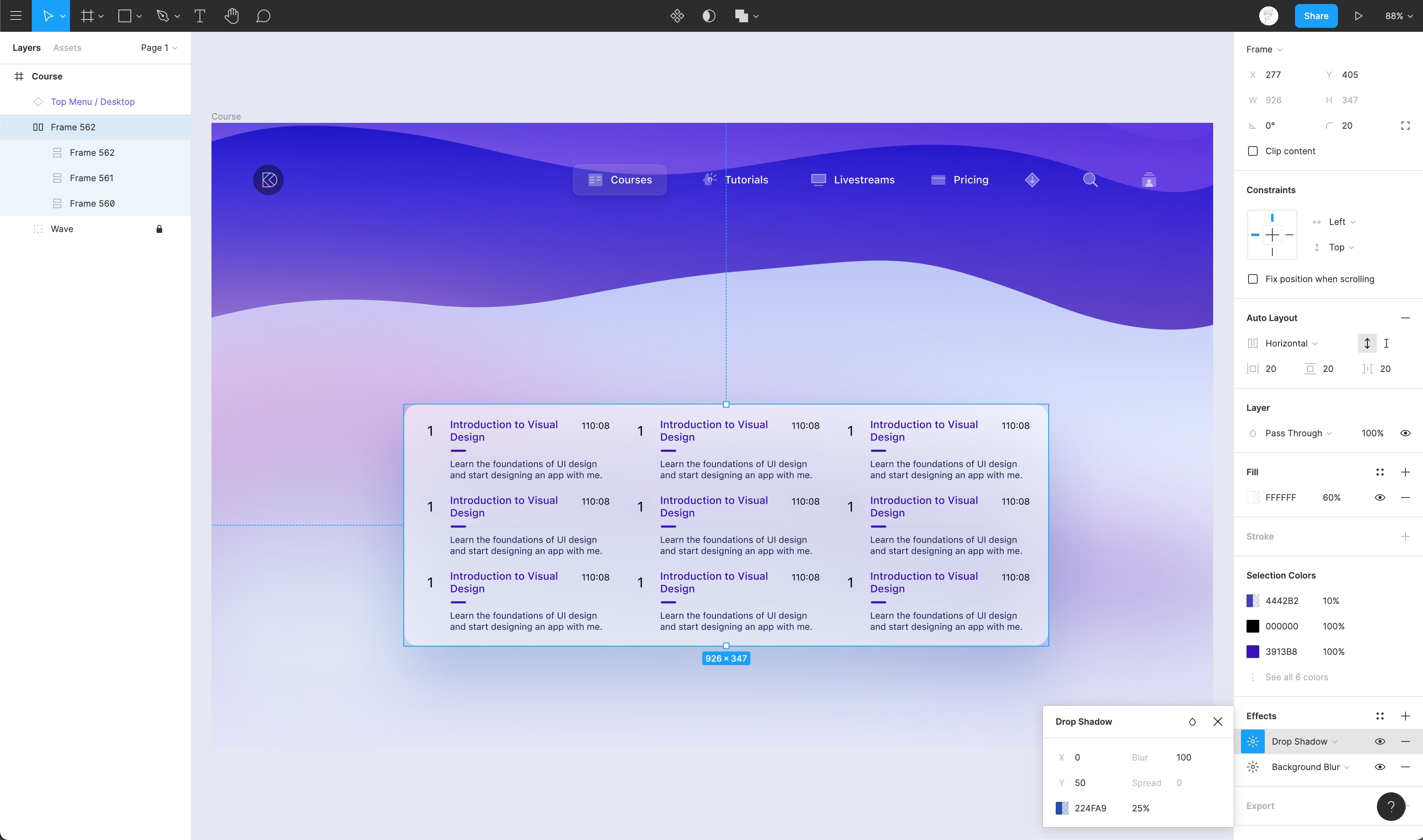 Auto Layout in Figma - Figma Handbook - Design+Code