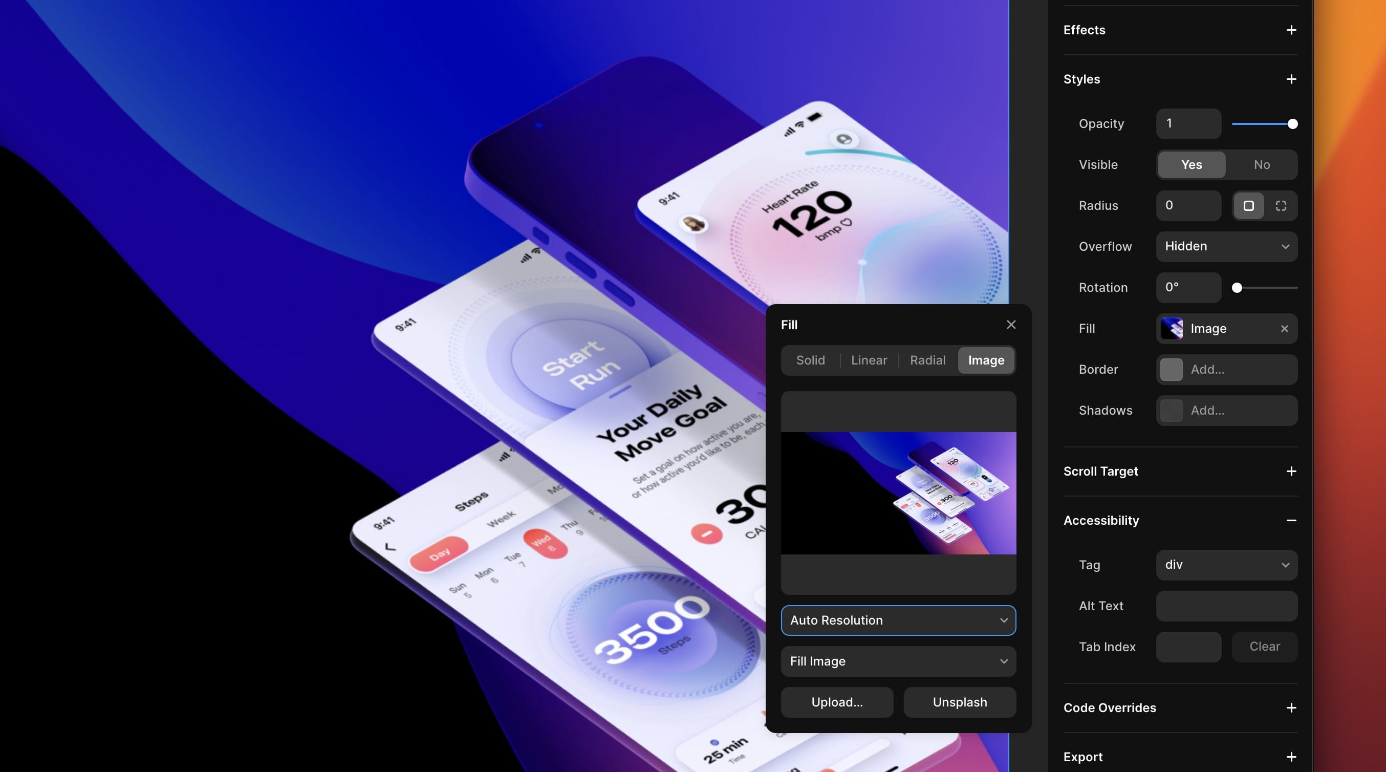 3D Animation and Text Styles - Build a 3D Site Without Code with Framer - Design+Code