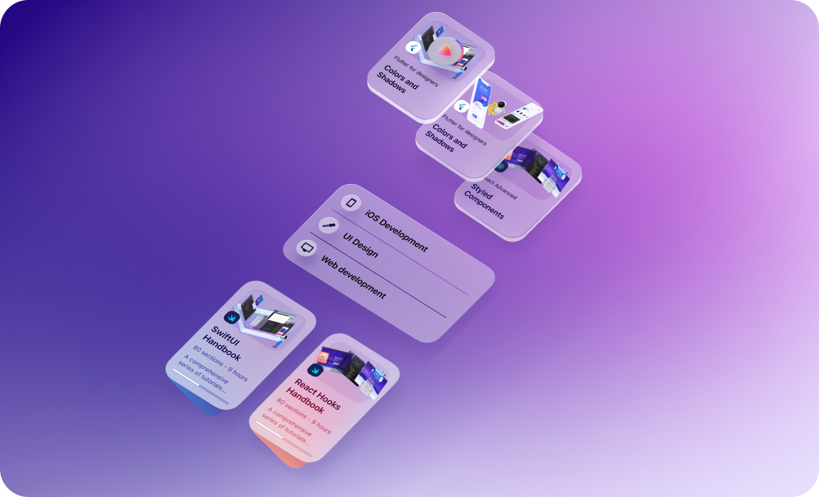 3D UI Perspective Design - Figma Handbook - Design+Code