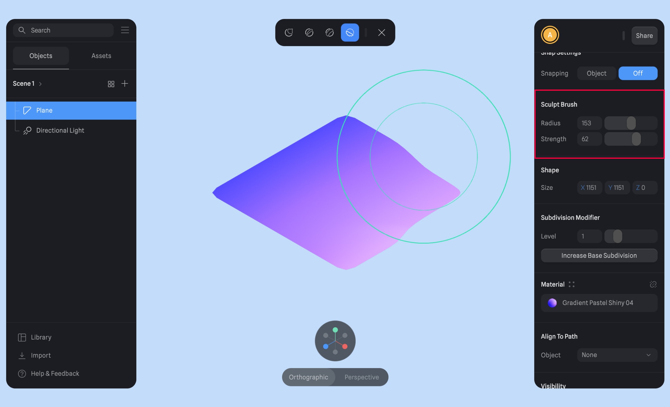 Weather Icon and Sculpting - 3D UI Interactive Web Design with Spline - Design+Code